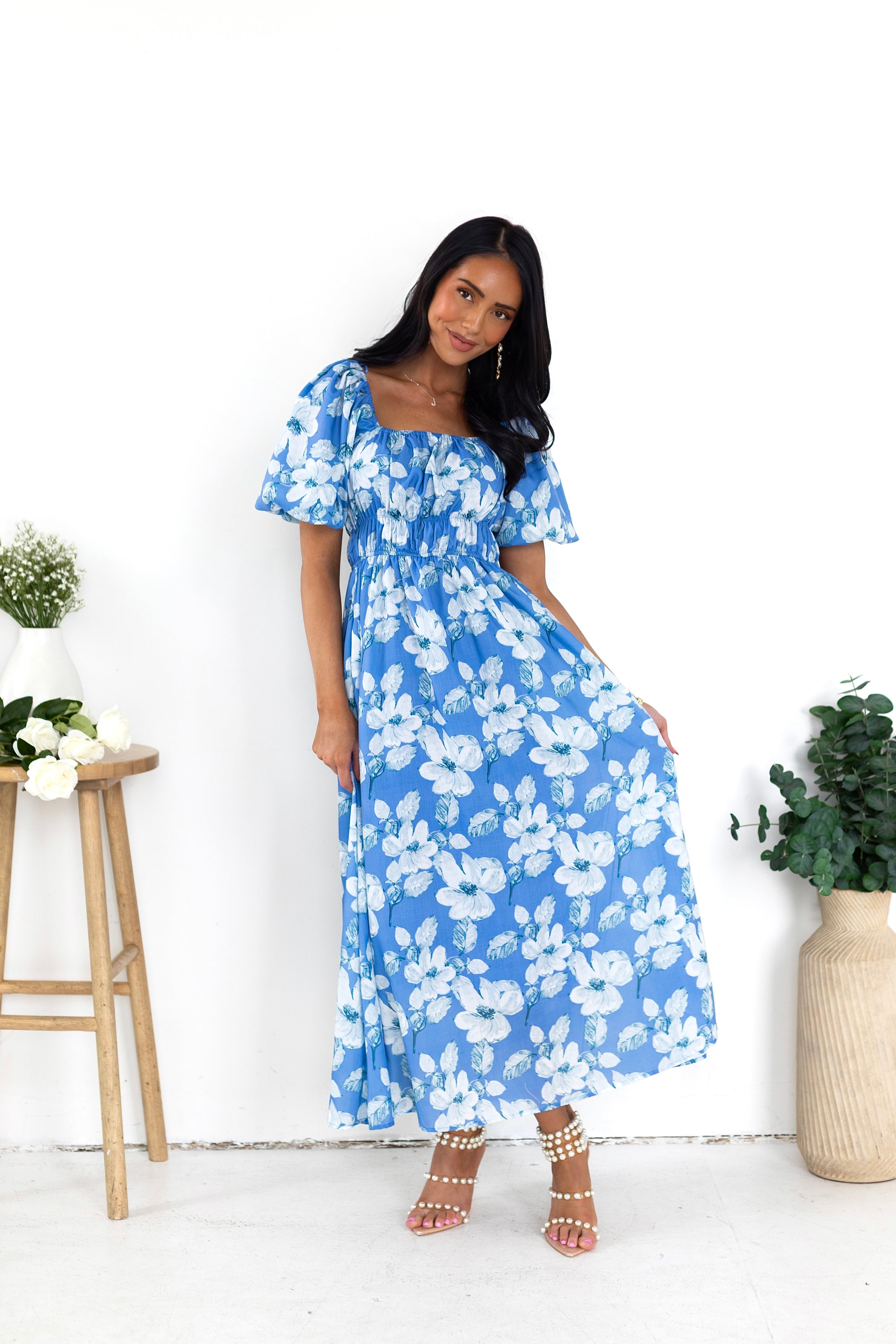 The Olenna Mosest Floral Dress