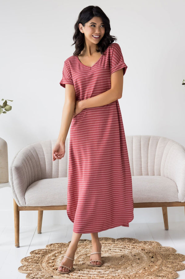 The Revel Modest Maxi Dress
