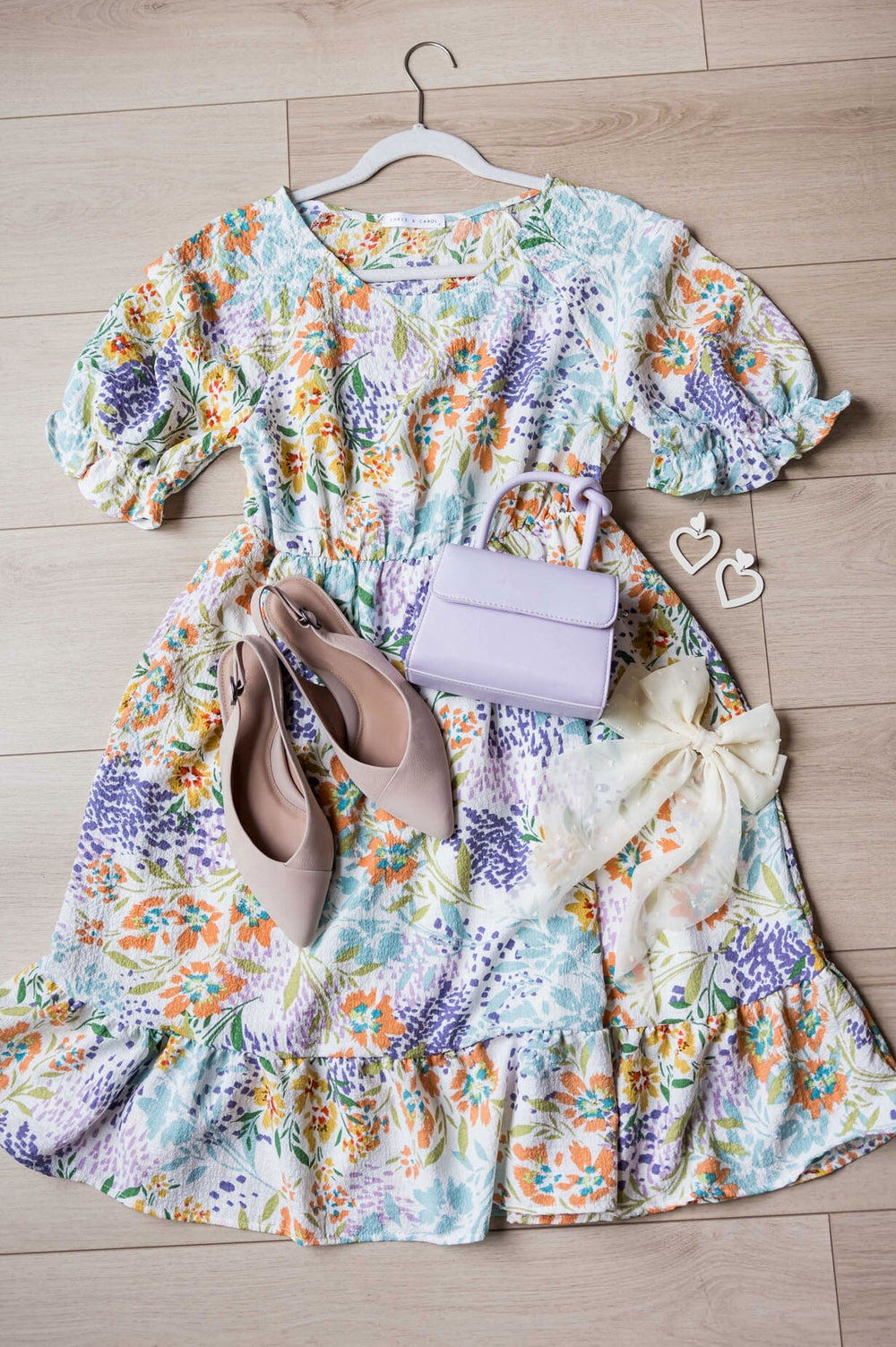 The KeLynn Modest Floral Dress