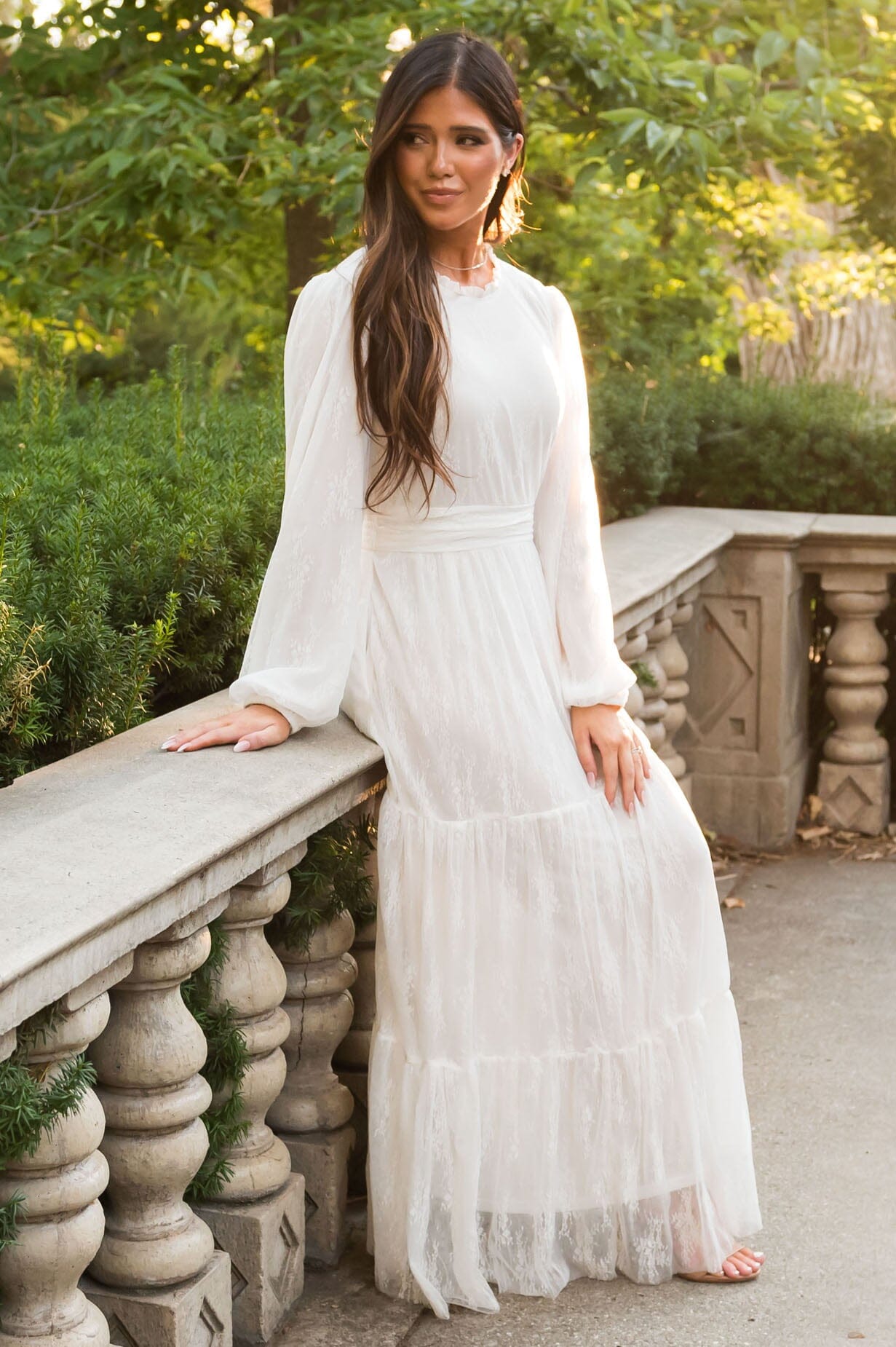 The Sumner Modest Temple dress