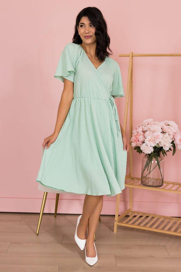 The Carter Noa Modest Textured Dress