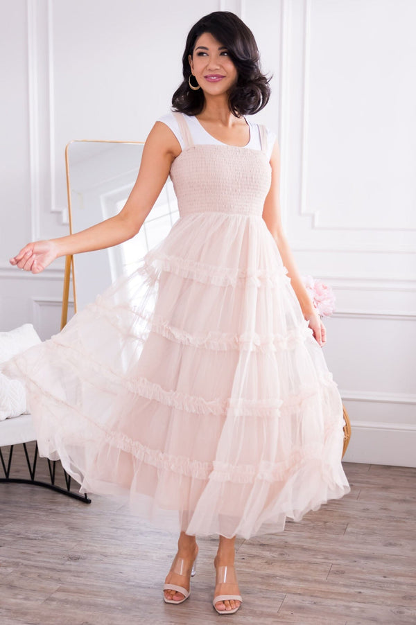 The Farris Modest Jumper Dress