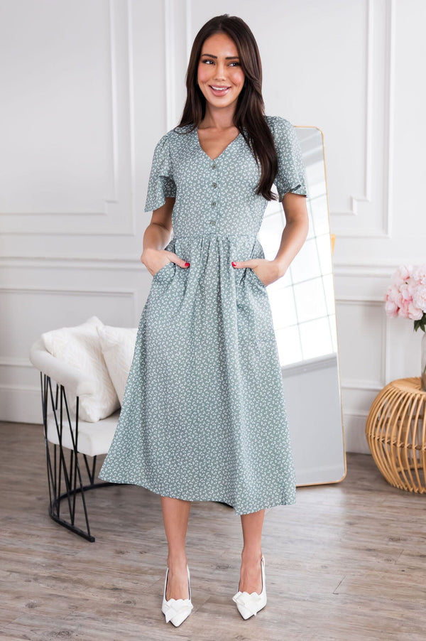 The Kindred Modest Floral Dress