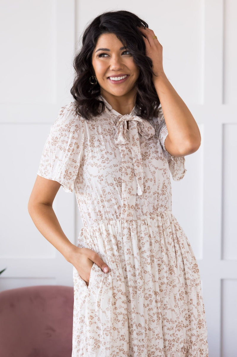 The Jennise Modest Maxi Dress