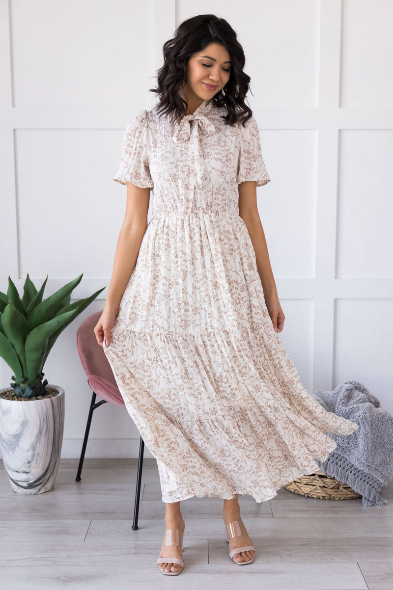 The Jennise Modest Maxi Dress
