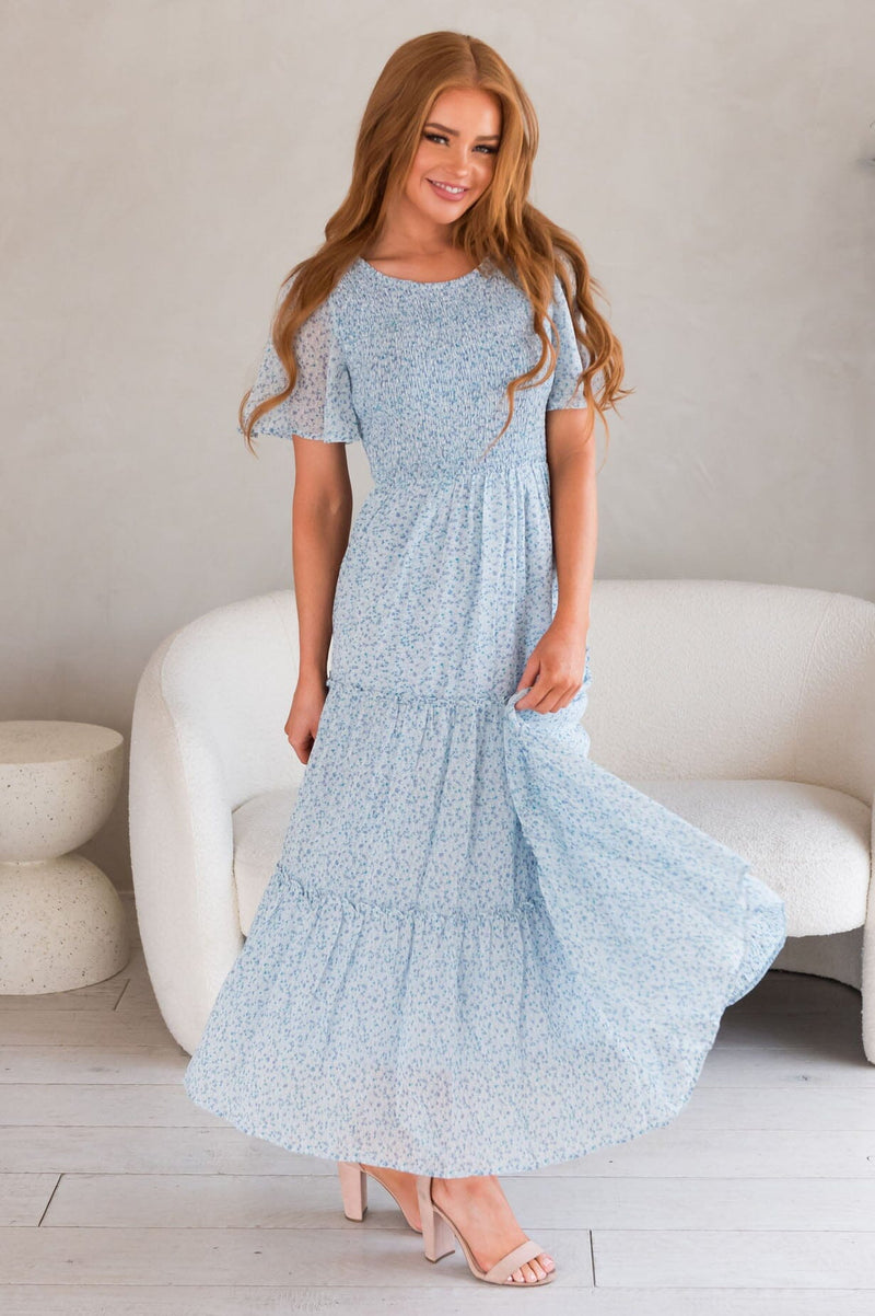 The Valora Modest Maxi Dress