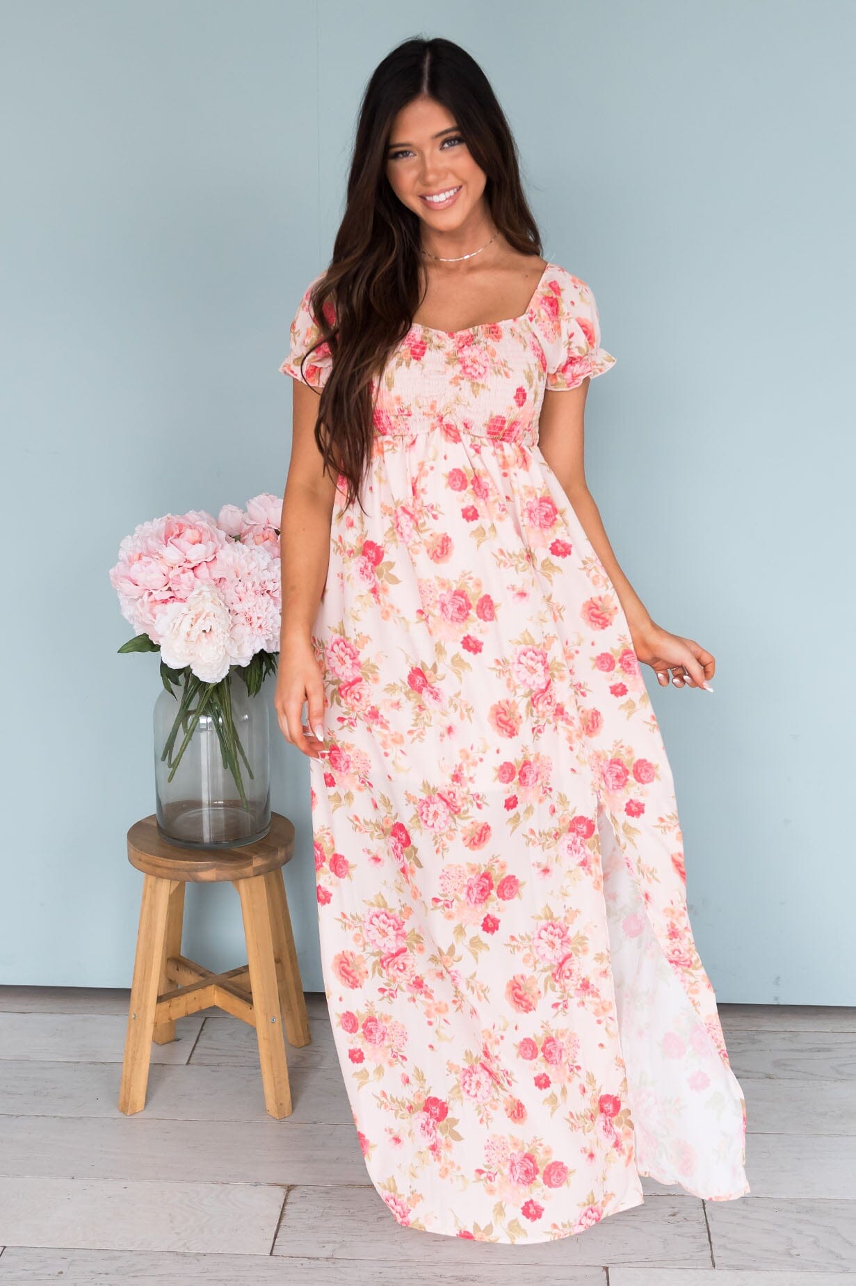 The Mandalyn Modest Maxi Dress