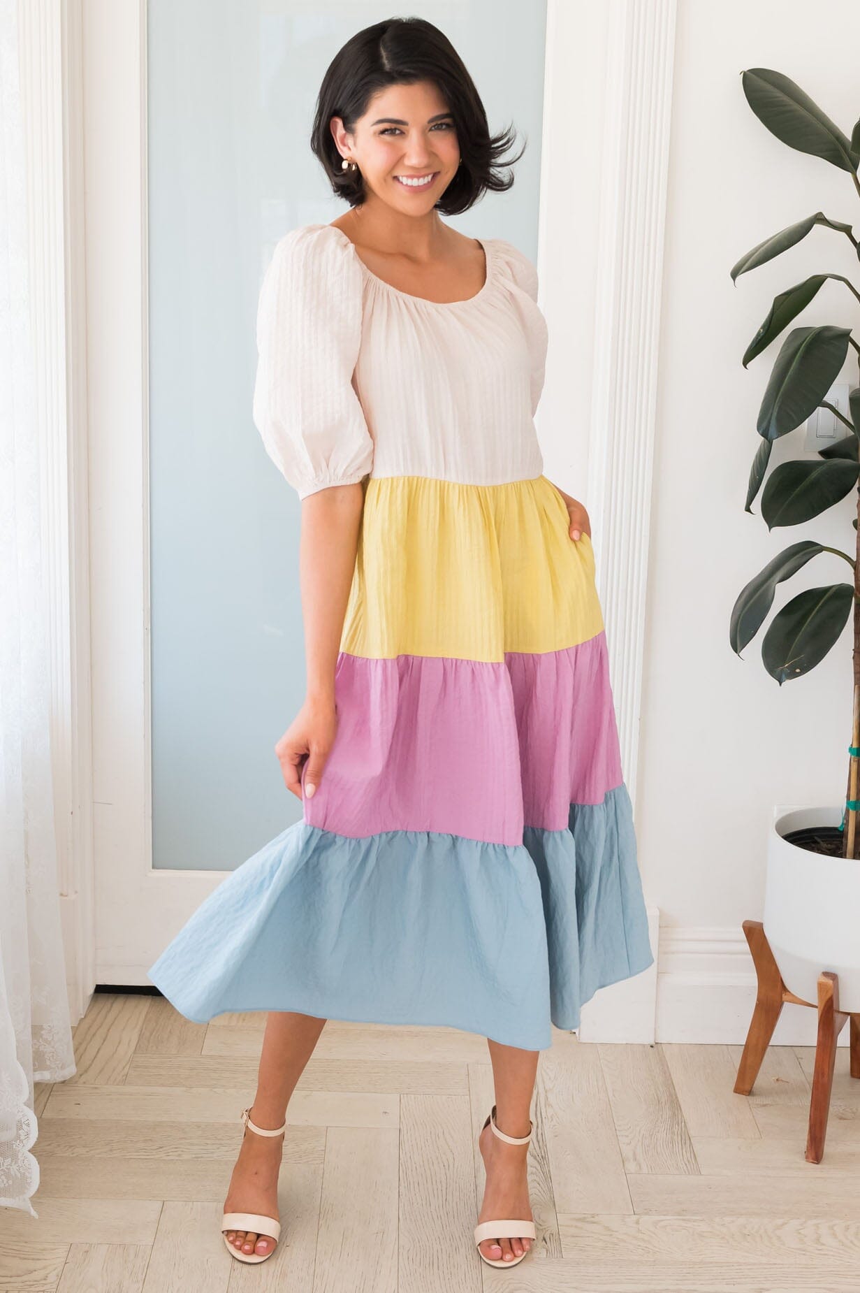 The Vicki Modest Block Dress