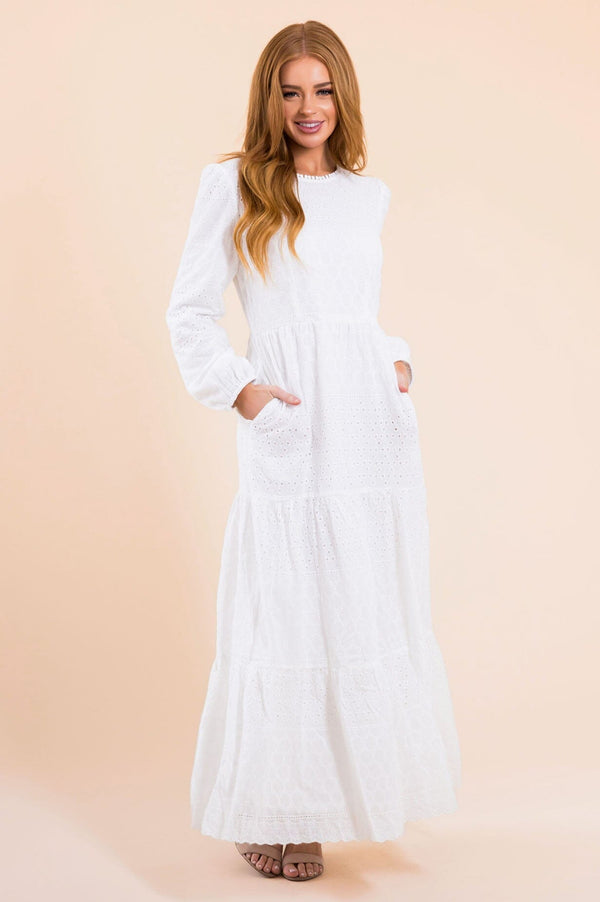 The Junee Modest Temple dress - NeeSee's Dresses