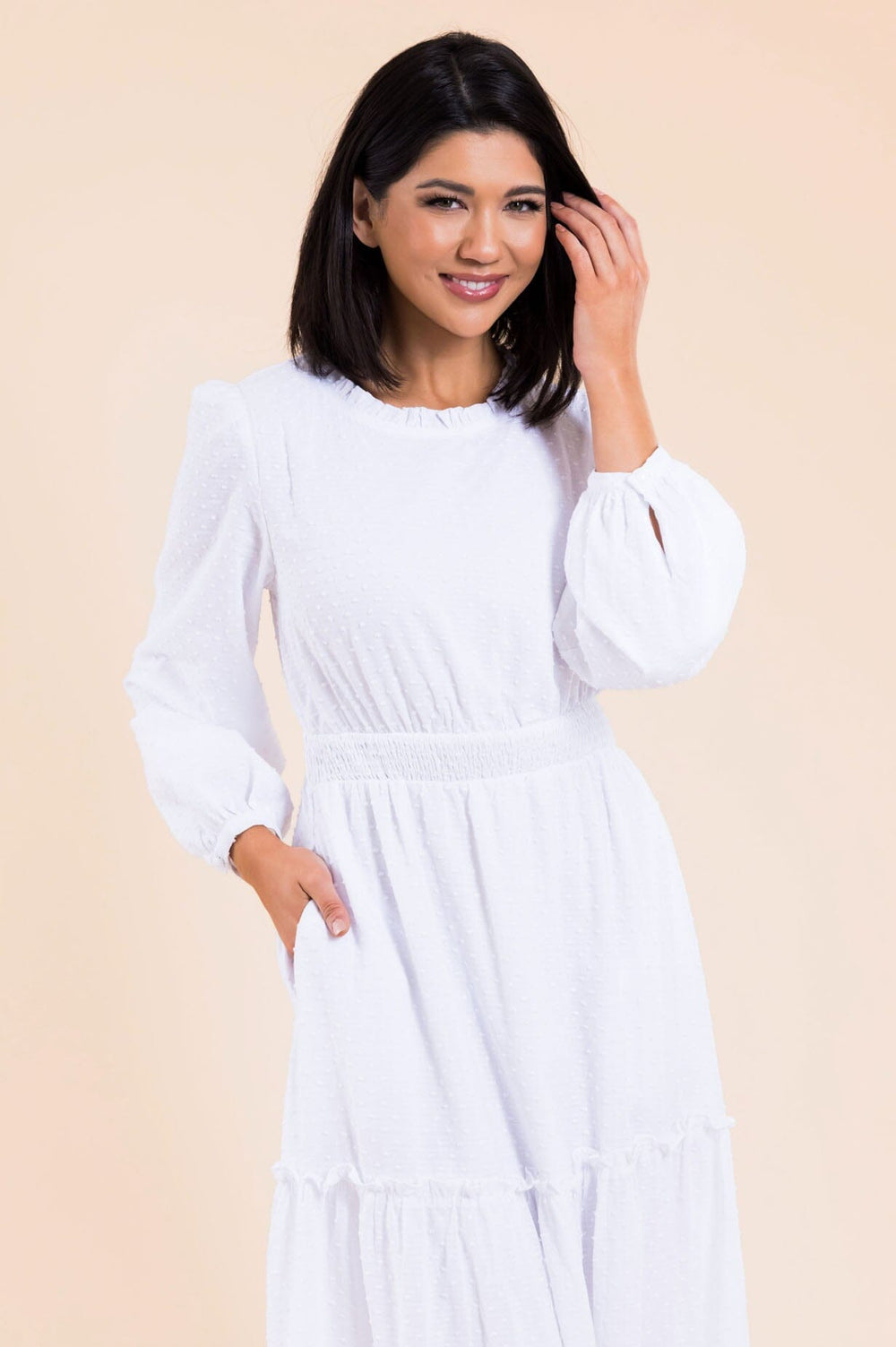The Chalsey Modest Temple Dress