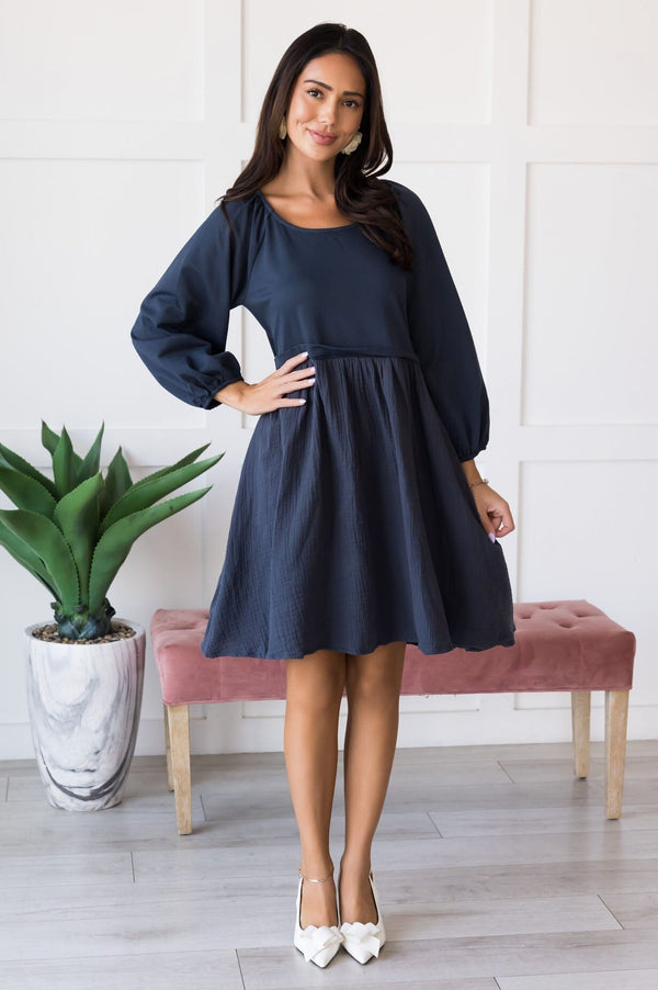 The Dawn Modest Flowy Dress