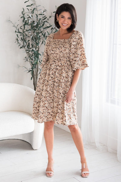 The Ash Modest Floral Dress