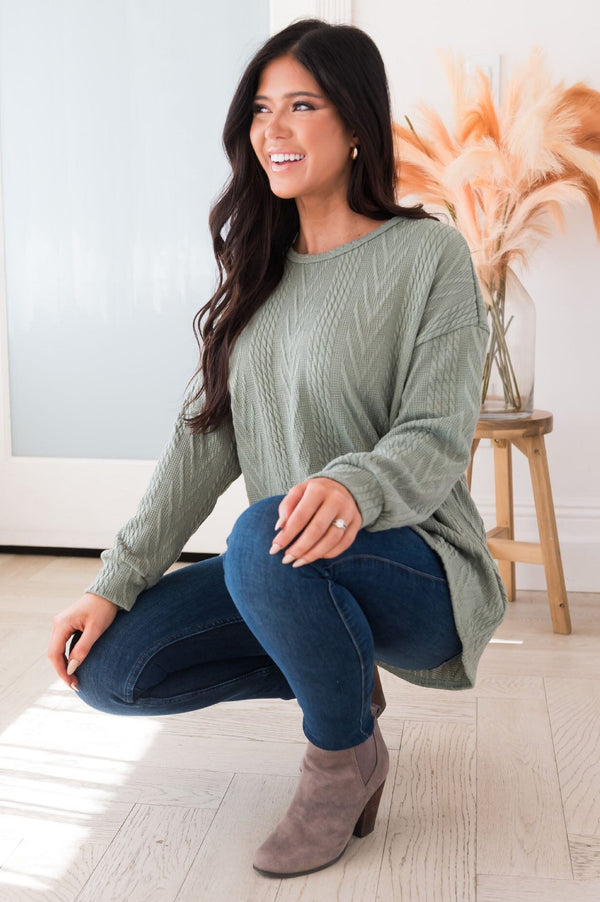 Bringing The Cheer Modest Sweater