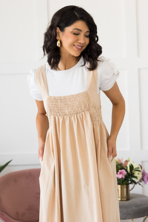 The Linda Modest Jumper Dress