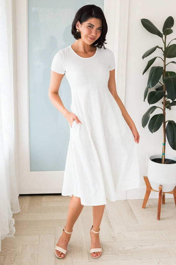 Modest Solid Dresses for Women