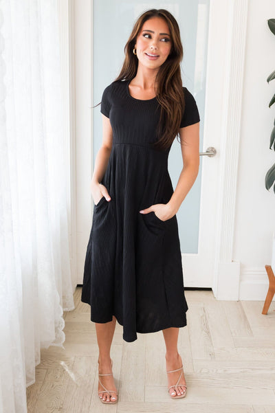 Modest Solid Dresses for Women