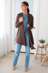 Standing Tall Modest Sweater Cardigan