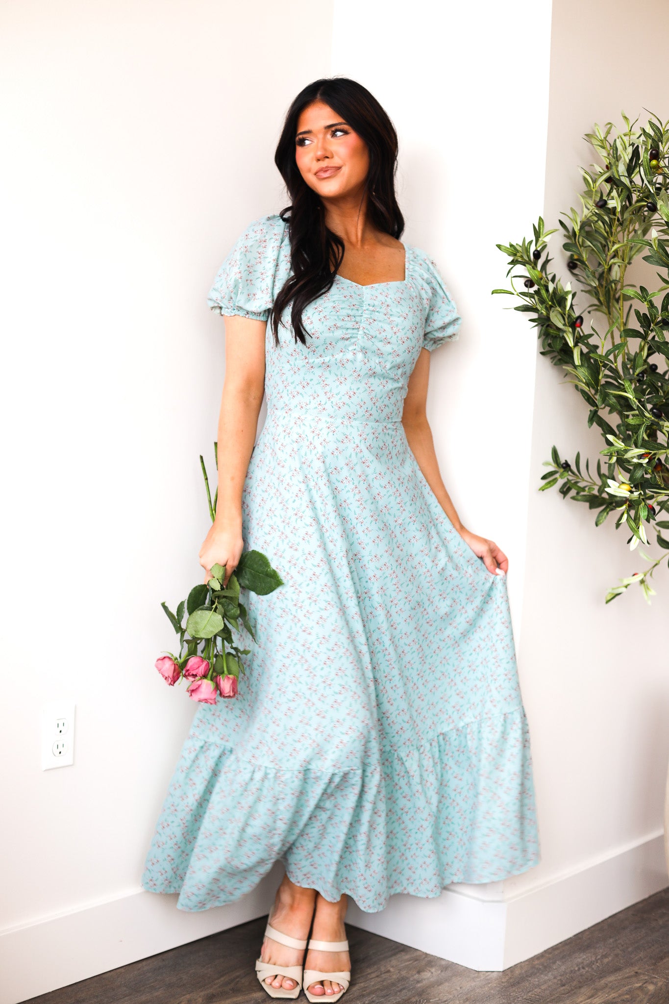 The Hawthorn Modest Maxi Dress