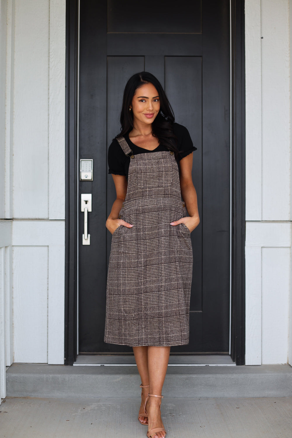 The Livie Modest Button Front Dress