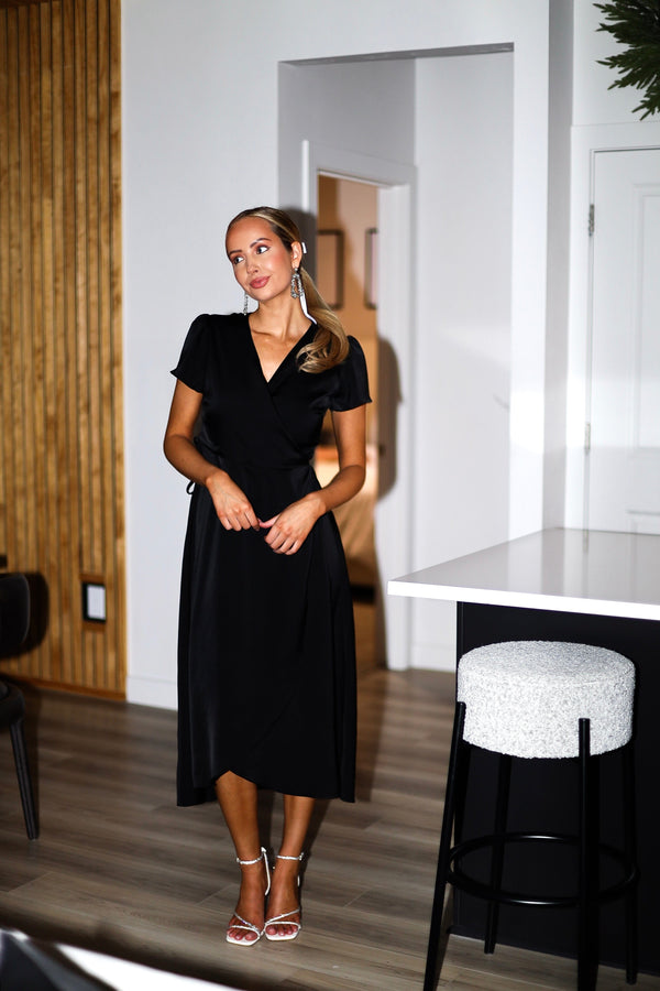 The Dayla Modest Wrap Dress