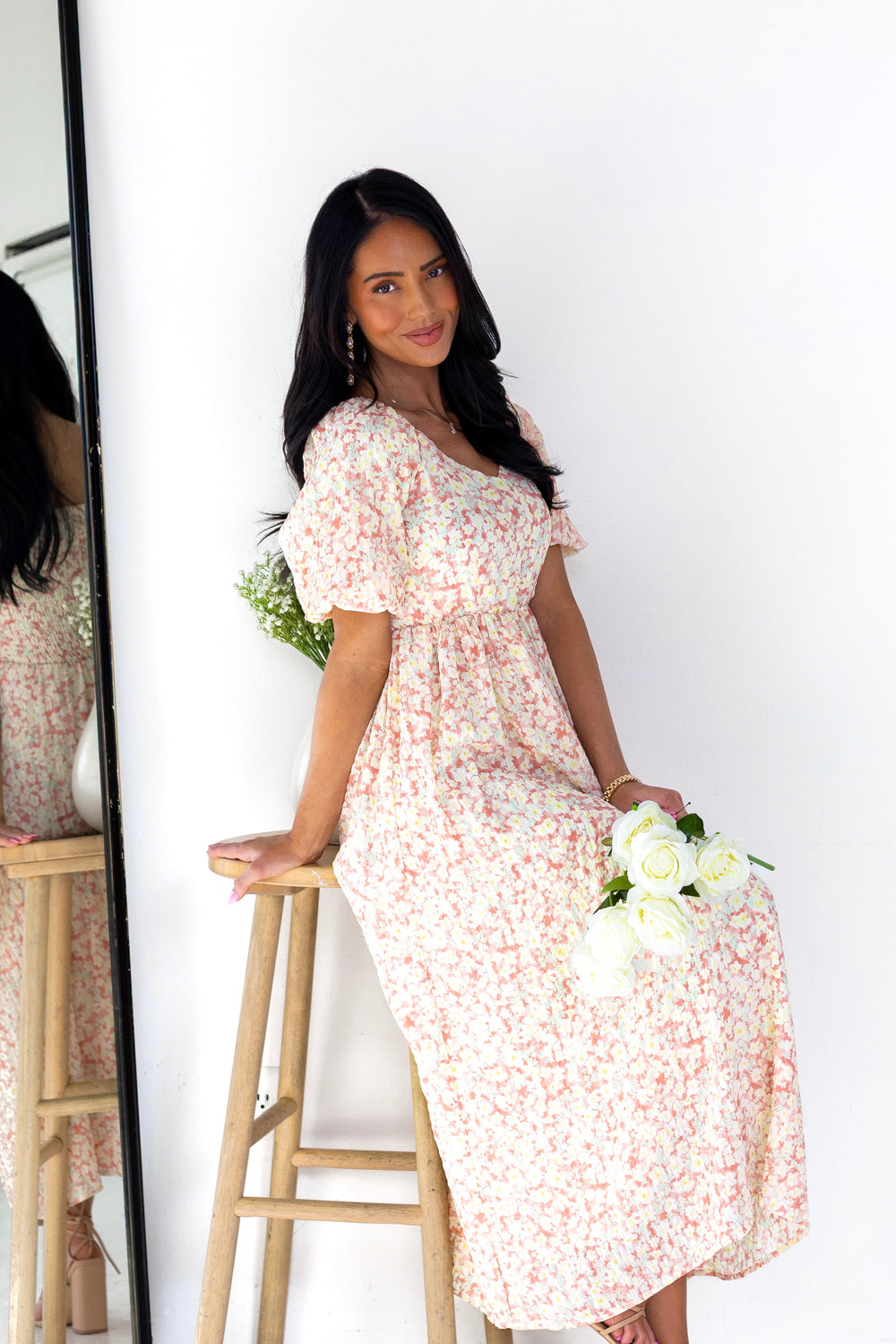 The Sunday Modest Floral Dress