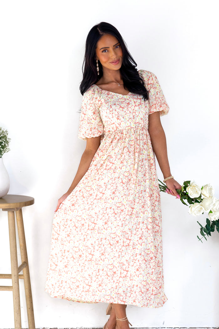 The Sunday Modest Floral Dress