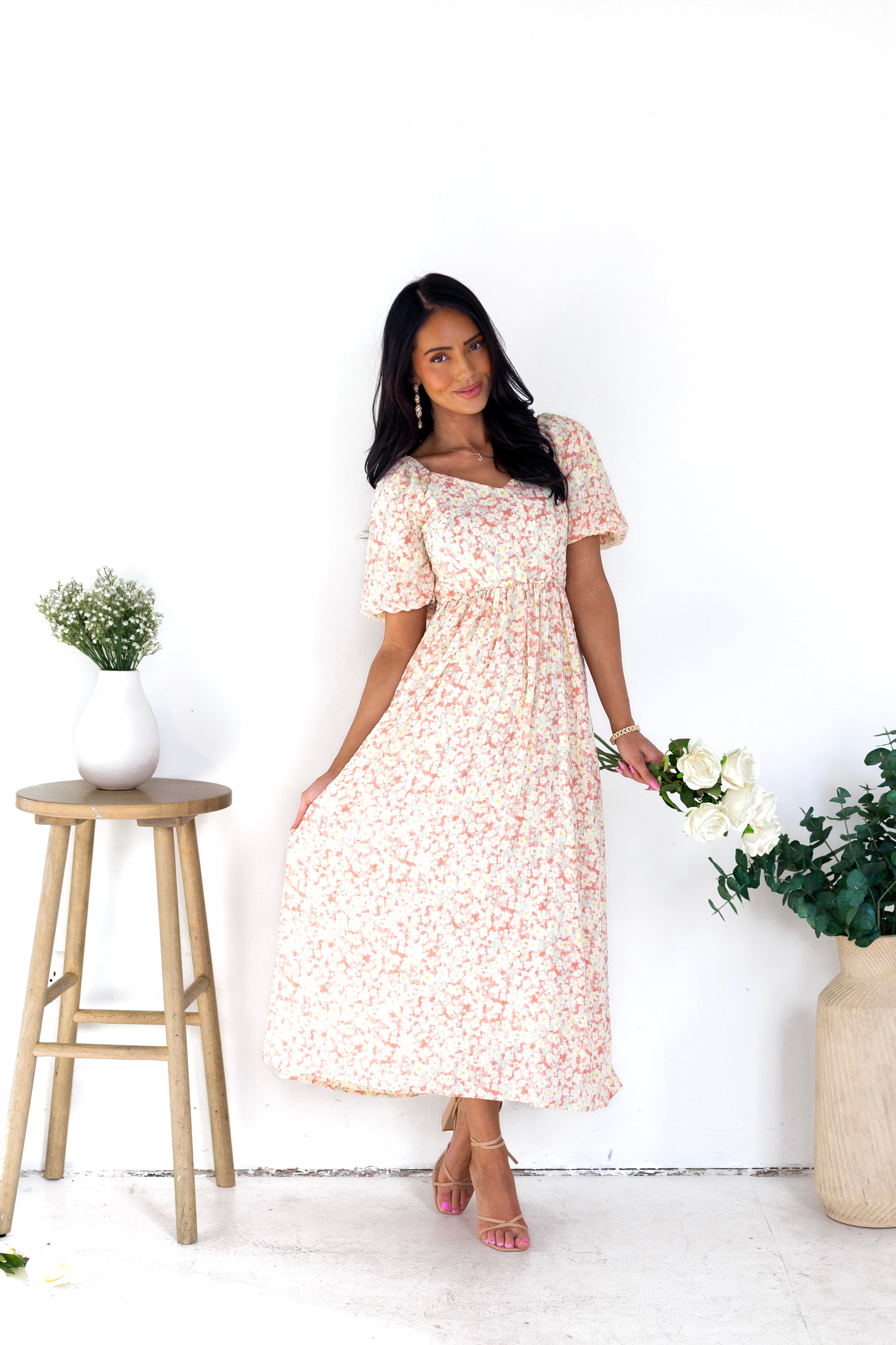 The Sunday Modest Floral Dress