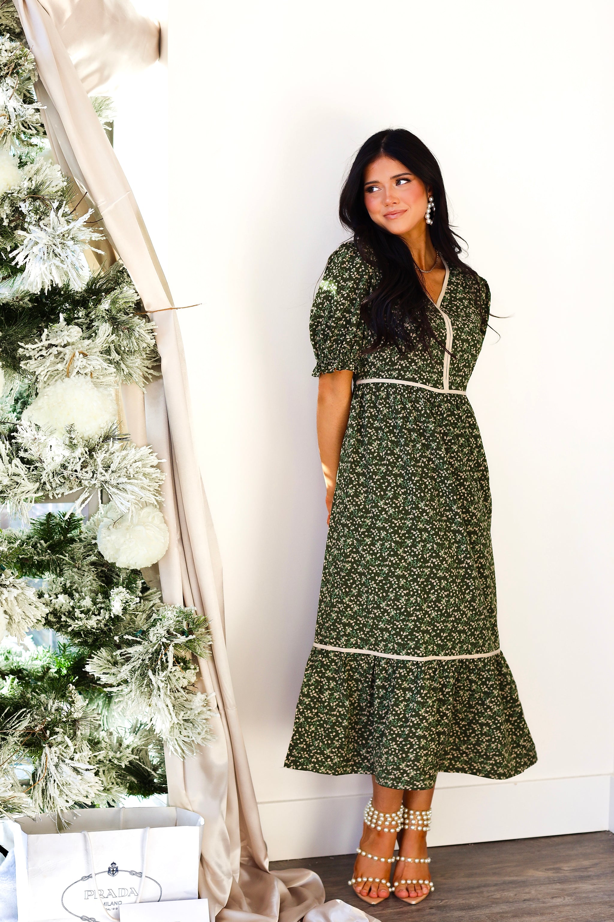 The Sianni Modest Floral Dress