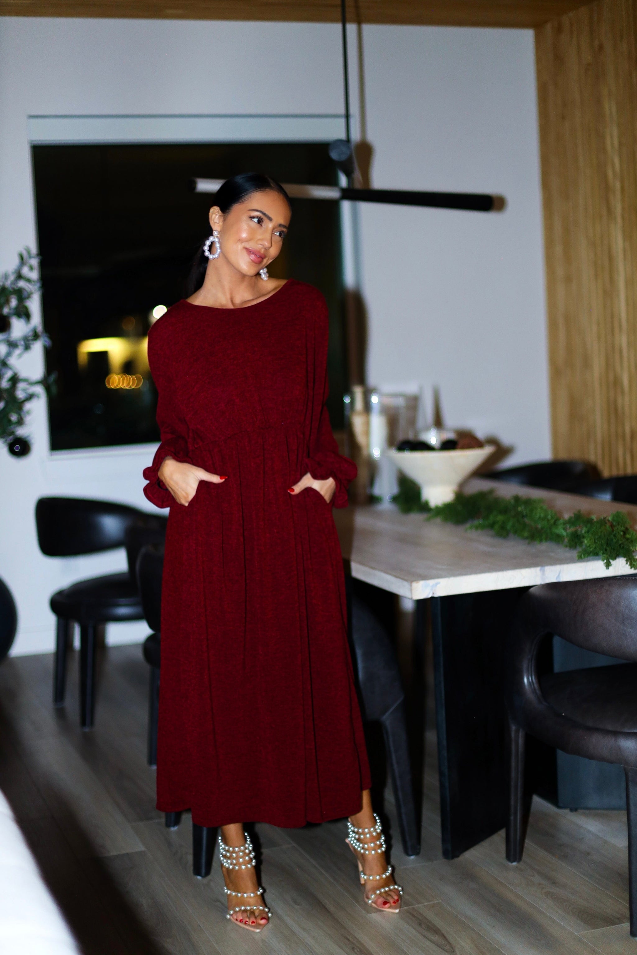 The Alabama Modest Tiered Dress