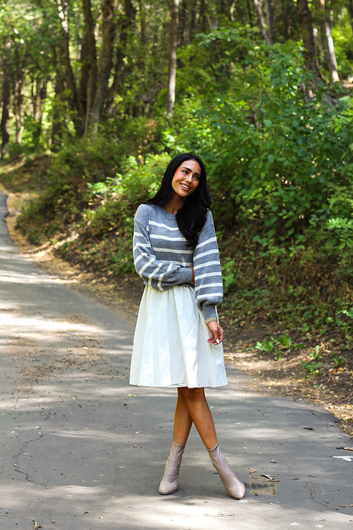The Cameron Modest Flowy Dress