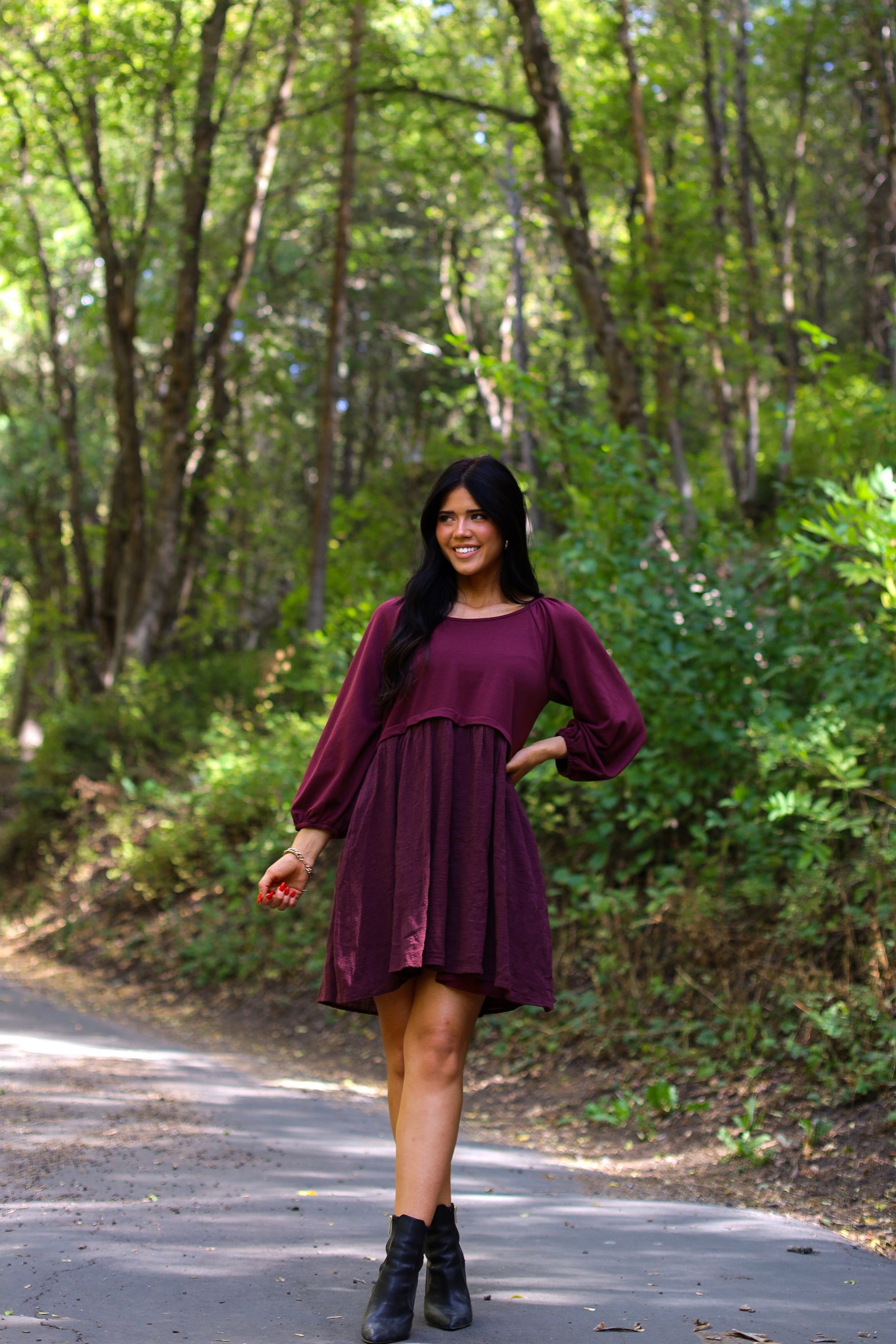 The Dawn Modest Flowy Dress