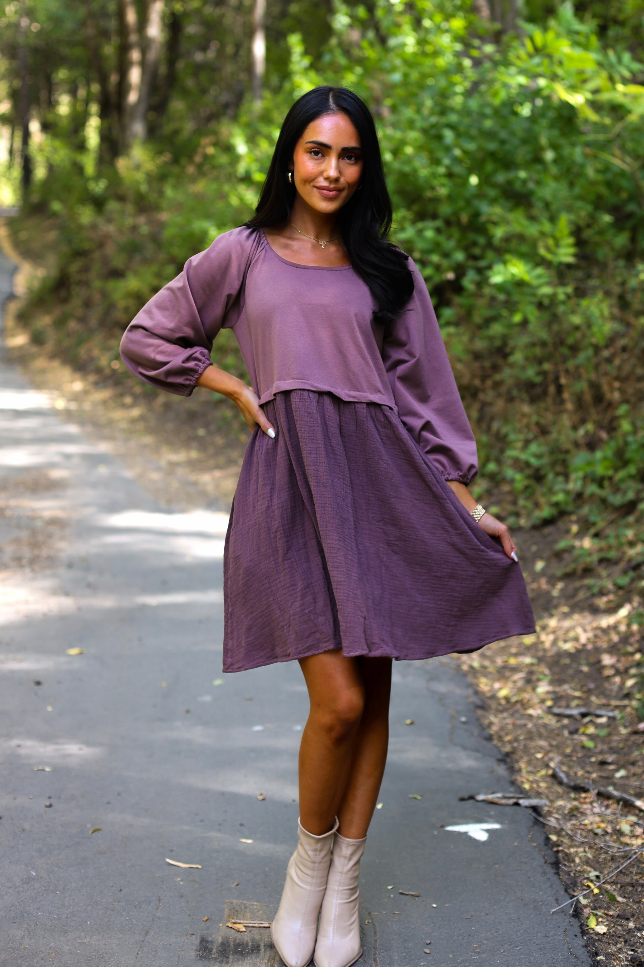 The Dawn Modest Flowy Dress