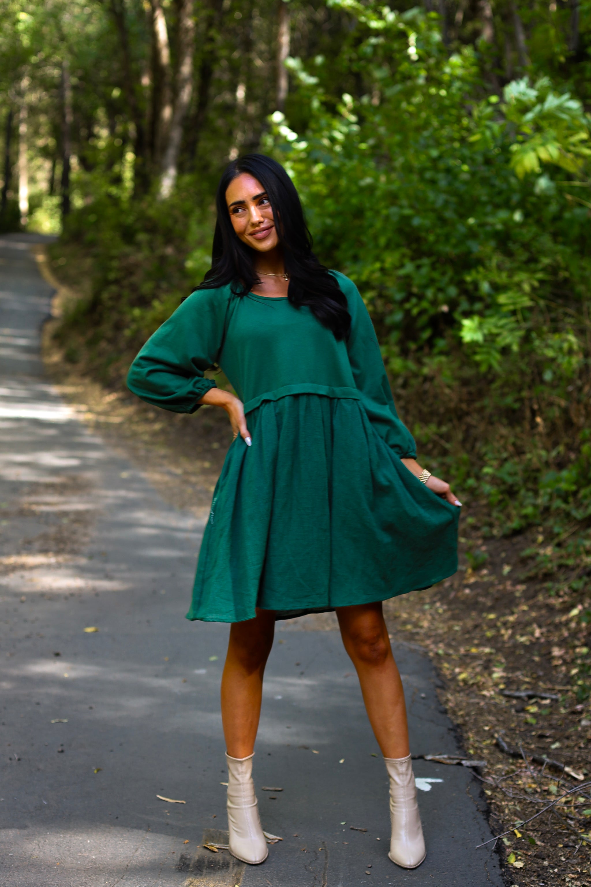 The Dawn Modest Flowy Dress
