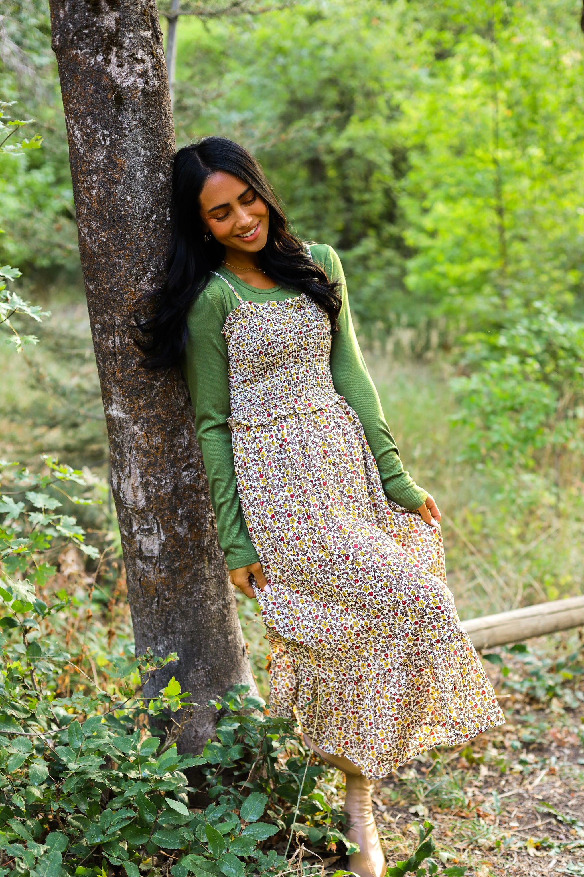 The Jones Modest Jumper Dress