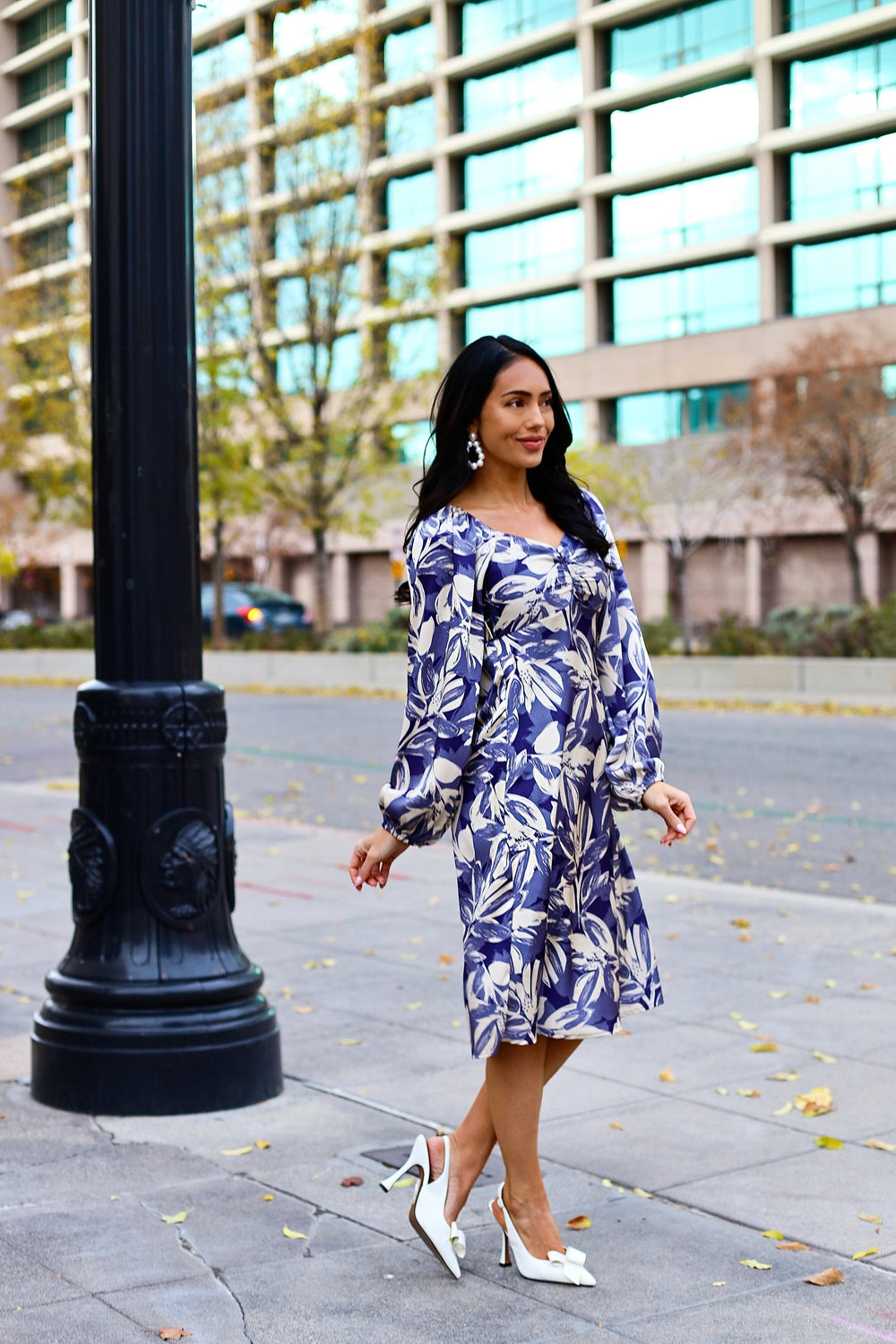 The Nellie Modest Stain Dress