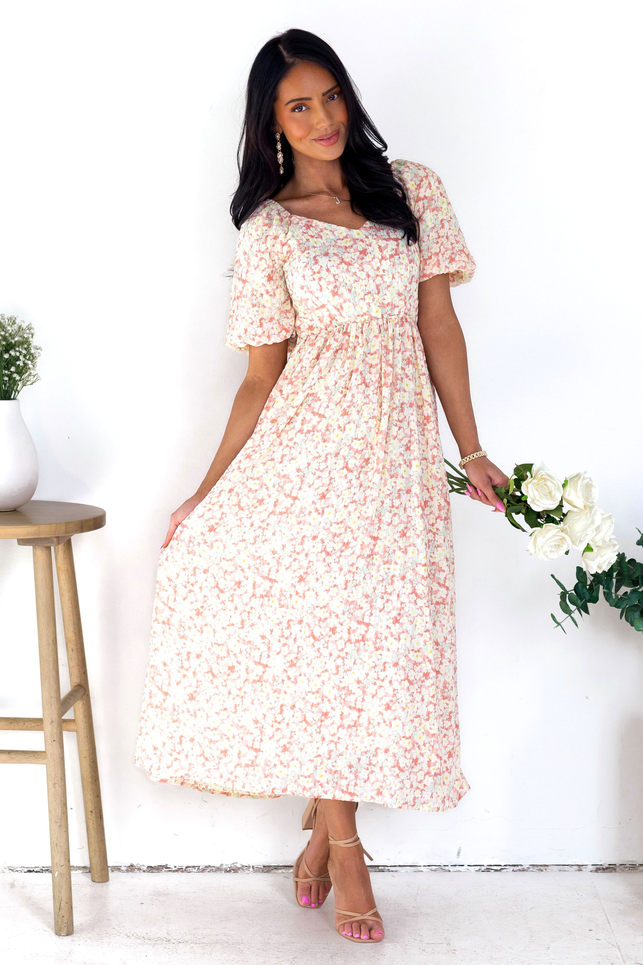 The Sunday Modest Floral Dress