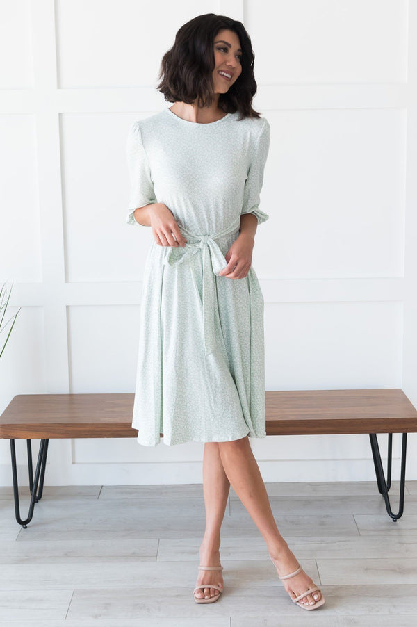 The Taysen Midi Modest Dress