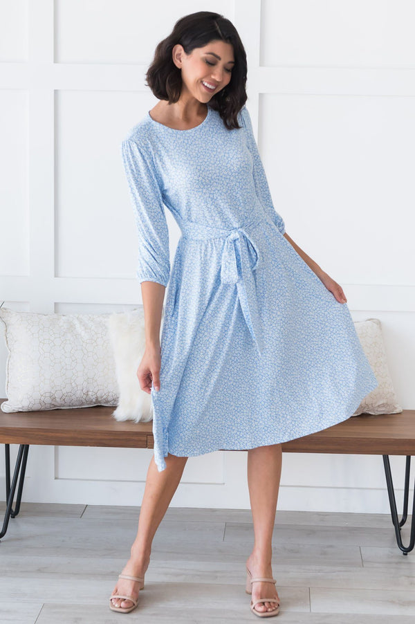 The Taysen Midi Modest Dress