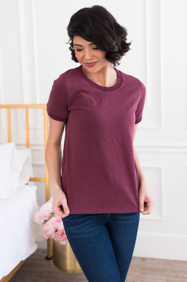 Calm & Collected Modest Top - NeeSee's Dresses