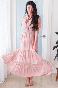 The Jennise Modest Maxi Dress