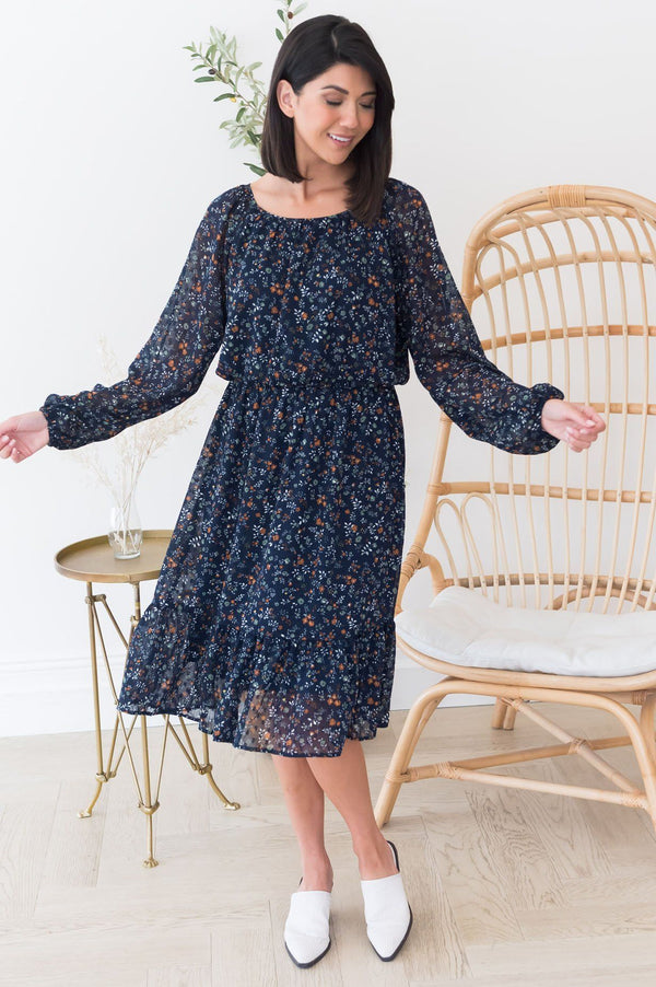 The Jesse Modest Floral Dress