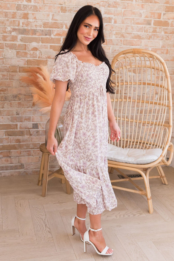 The Rudee Modest Floral Dress