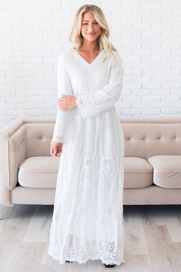 Modest Bridesmaids Dresses - NeeSee's Dresses