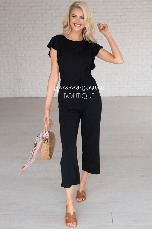 Black Modest Jumpsuit | Best Place To Buy Modest Dresses