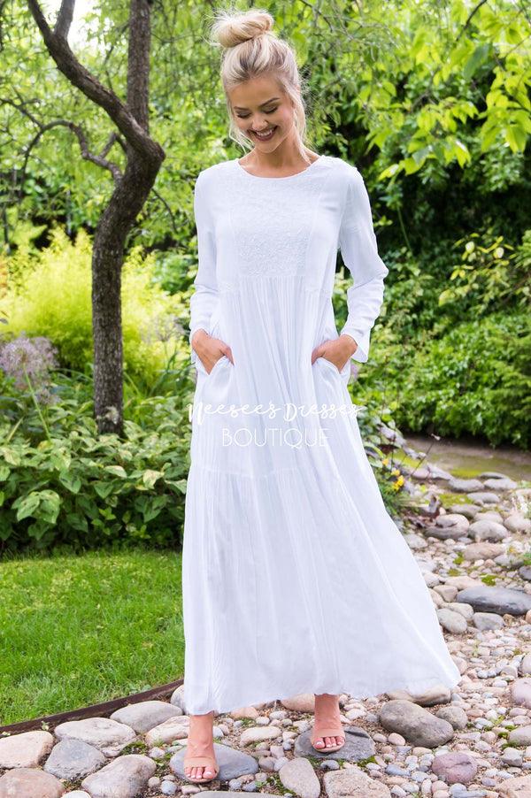 LDS Temple Dresses | NeeSee's Dresses