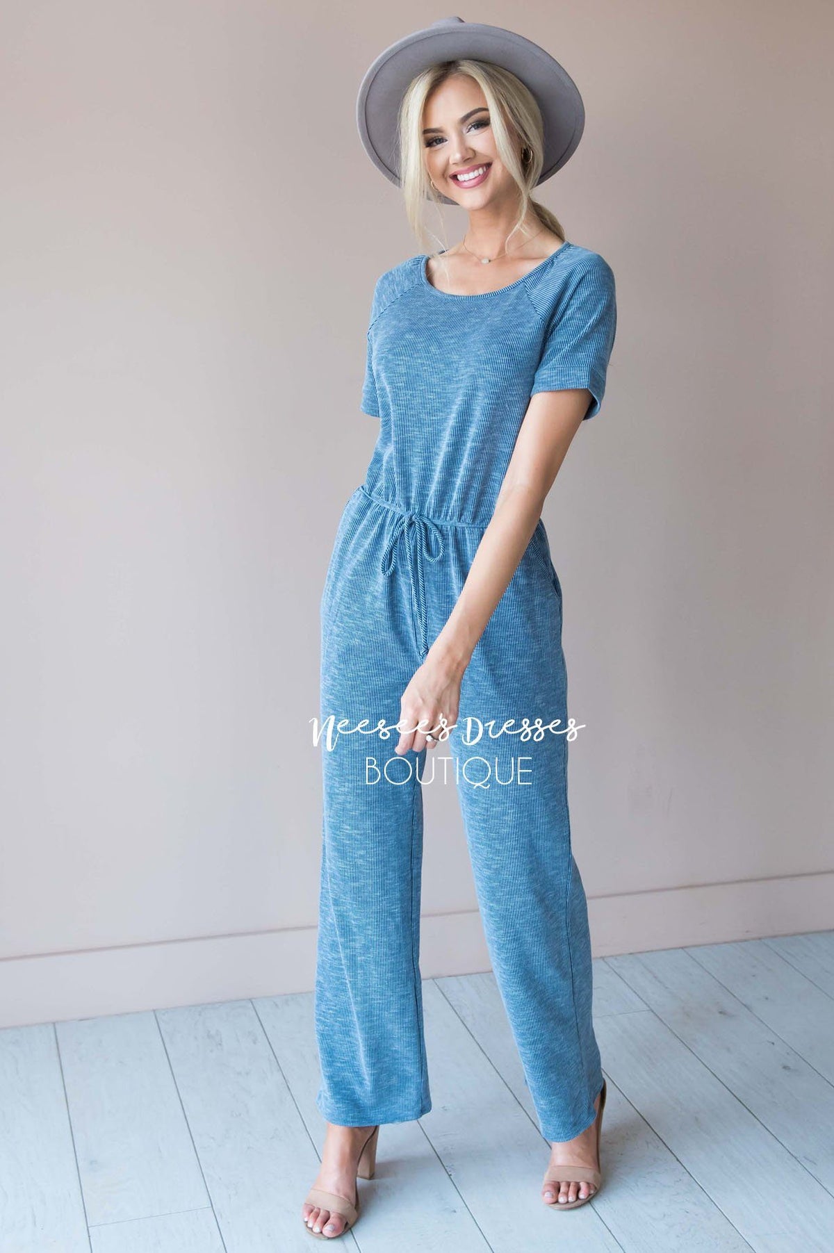 Denim Blue Modest Jumpsuit | Best Place To Buy Modest Dresses