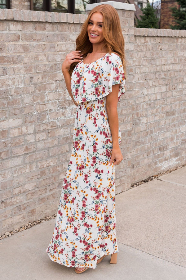 The Janee Modest Maxi Dress
