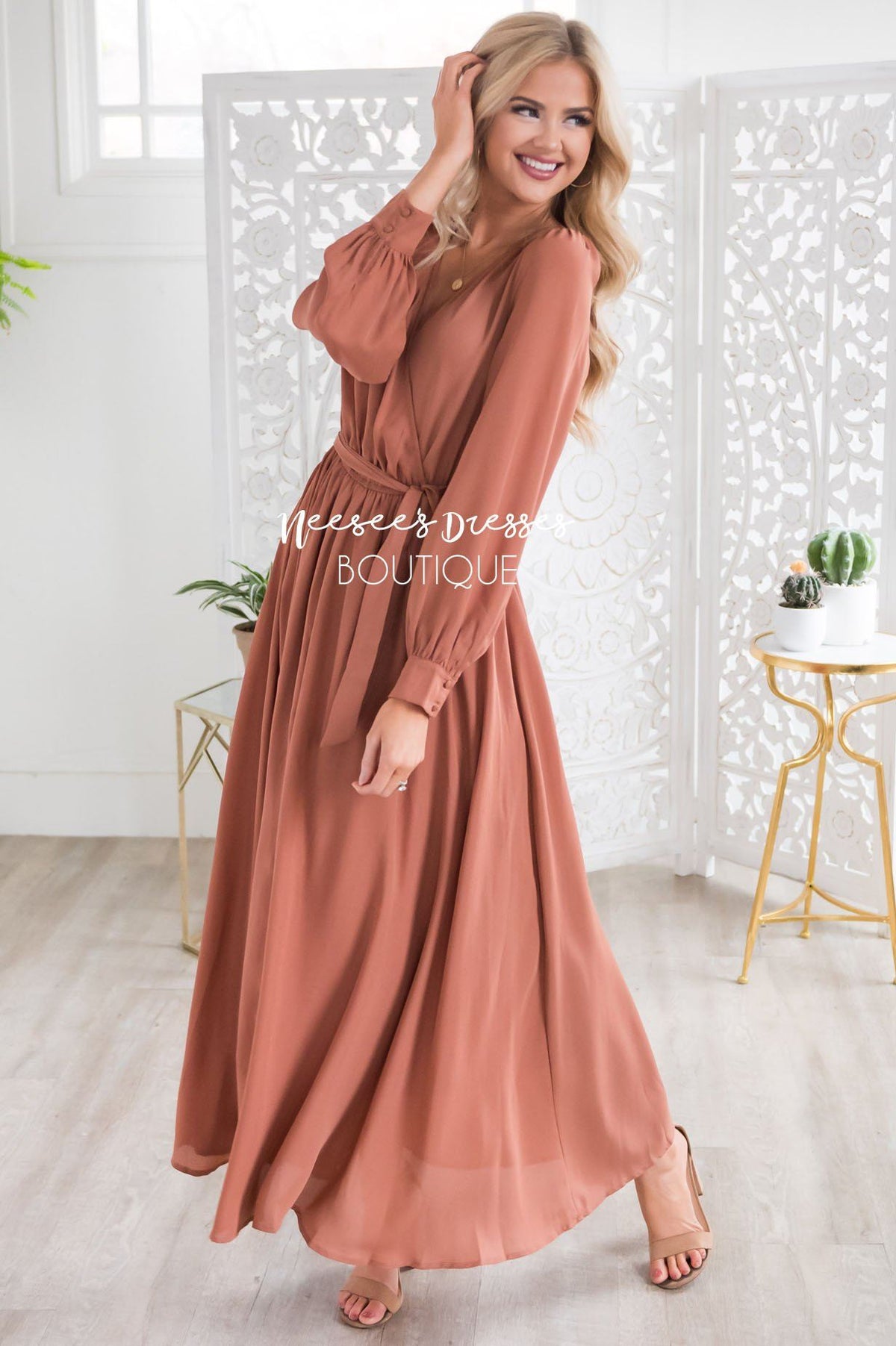 Sahara Desert Maxi Modest Church Dress | Best and Affordable Modest ...