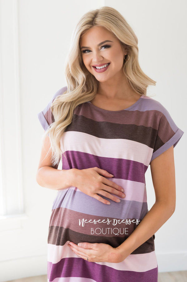 The Reyna Modest Block Dress