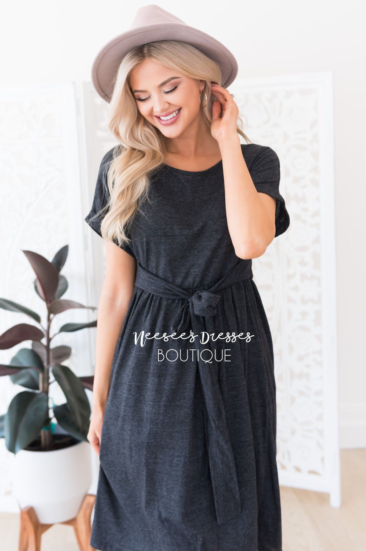 The Sharlie Modest Jersey Dress